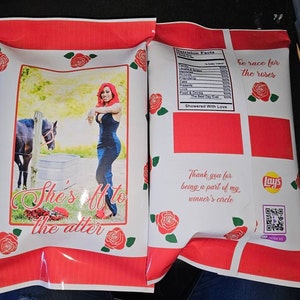 Personalized Woody and Buzz Chip Bags Digital pdf and Folded and ...