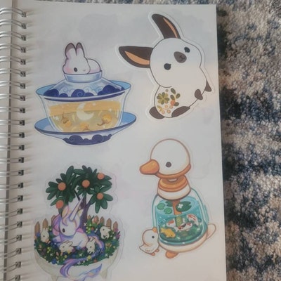 Vinyl Sticker Himalayan Rabbit - Etsy