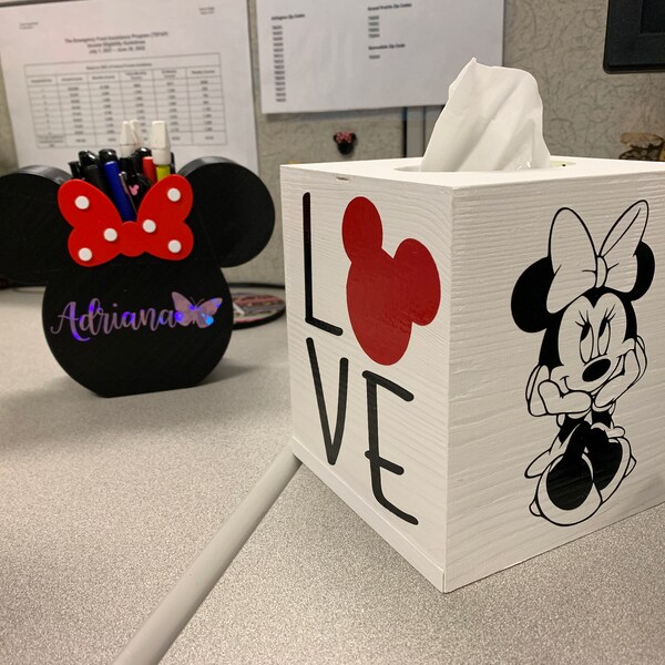 Disney Tissue Holder, Mickey Mouse Tissue Holder, Minnie Mouse Tissue ...