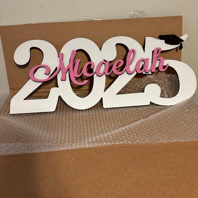 Graduation Signs Graduation Gifts for Her Grad Name Sign 2024 2025 ...