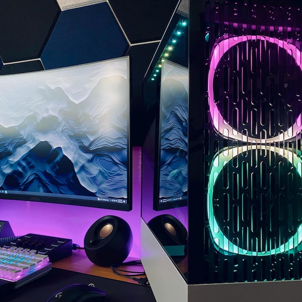 The Original NZXT H510 Elite and Flow Custom Vented Front Panel - Etsy