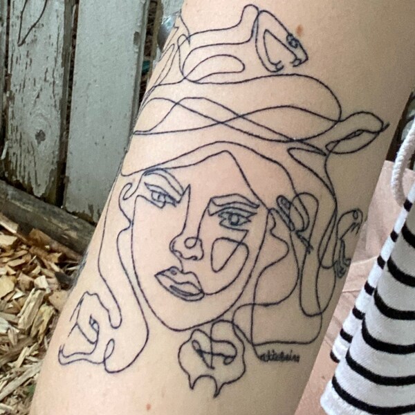 AOC, Alexandria Ocasio-cortez Printable One Line Drawing, Feminine ...