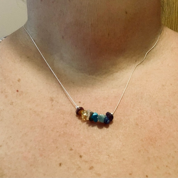 Build Your Own Custom Necklace With Personalized Crystal Intentions - Etsy