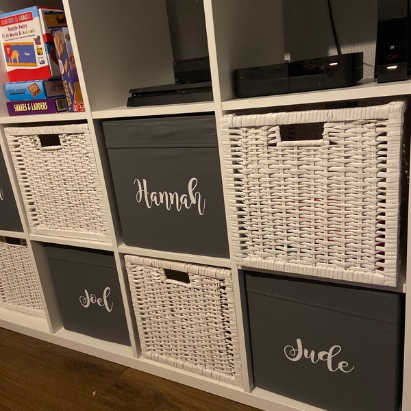 Kallax Drona Text Only Storage Label IKEA Toys Labels Decals - Etsy UK