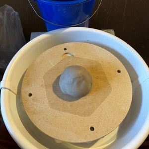 Pottery Bat System 30cm/12 Inch With 10 Hexagonal Inserts 12 Bat System ...