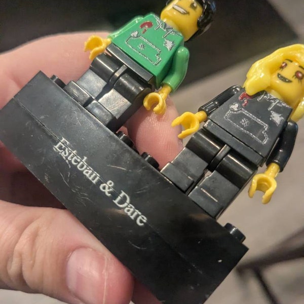 Personalized Minifig Couple Set | Custom Lego Couple Figure | Gift for ...