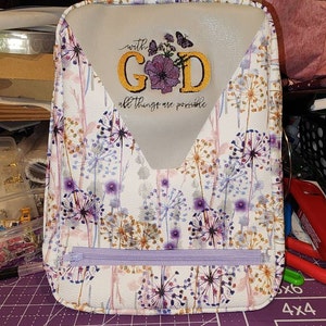 Zippered Bible Cover SEWING PATTERN, DIY - Etsy