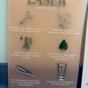 Lip Filler Injections Journey Acrylic A3 Wall Sign Beauty Sign Business ...