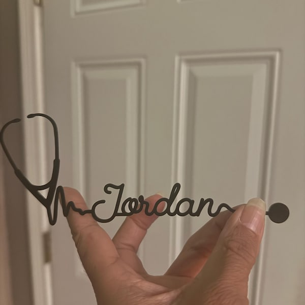 Custom Stethoscope Bookmark, Book Lover Gift, Doctor Career Bookmark ...