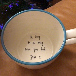 Bespoke Personalised Hidden Message Mug Secret Message Cup - Etsy