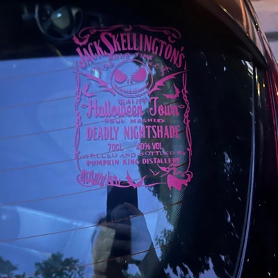 Jack Skellington Whiskey Brewery Distillery Label Halloween - Etsy