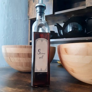 Apothecary Label, Potion Labels Round Blank Digital Printable Miniature ...