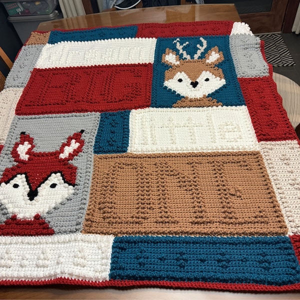 LITTLE ONE Pattern for Crocheted Blanket - Etsy