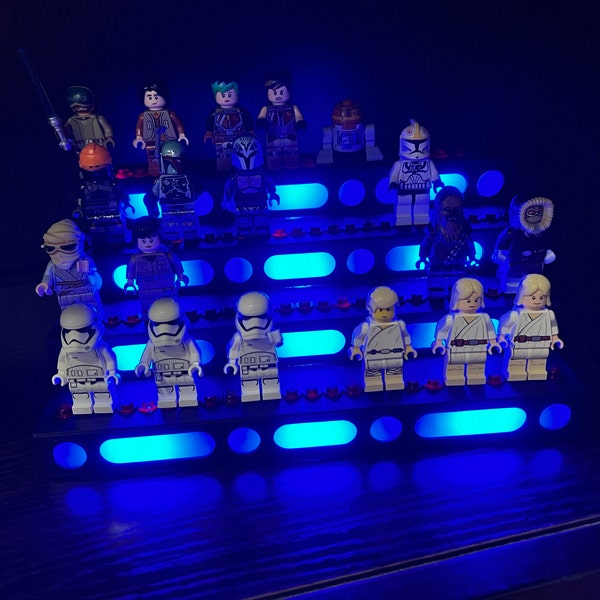 LEGO Minifig Display Stand - Star Wars Inspired - Etsy