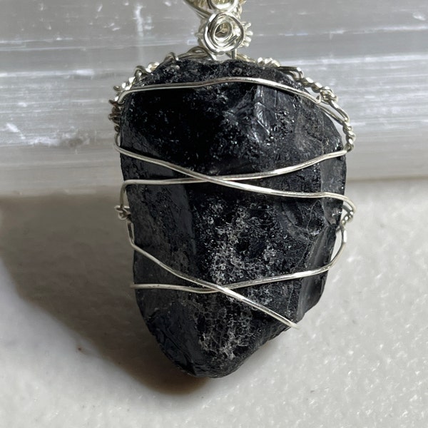 Apache Tear Pendant - Etsy