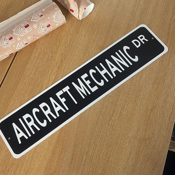 Aircraft Mechanic, Aircraft Mechanic Gift, Aircraft Mechanic Sign ...