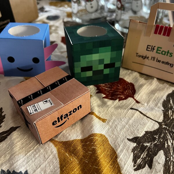 Christmas Elf Sized Elfazon Envelopes amazon Elf Prop Idea Digital ...