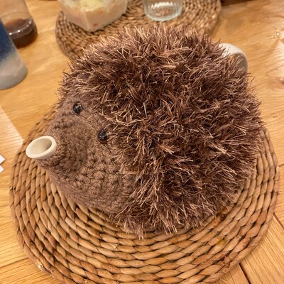 Hedgehog Tea Cosy, Great Tea Cozy in Your Kitchen, Dining, Handmade Tea ...