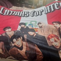 BTS Suga Long Hair Photo Flag Banner, Agust D Suga American Flag ...