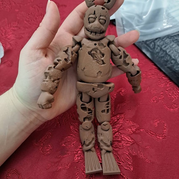 SPRINGTRAP W/knife Inculded William Afton Purple Guy Five Nights at ...