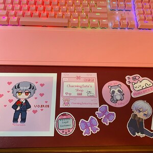 Pixel Art Kitty Gamer Headphones Sticker - Etsy