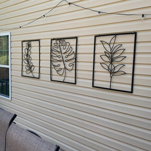 Ivy Tree Tree Themed Metal Wall Decor Texture Paint Metal | Etsy