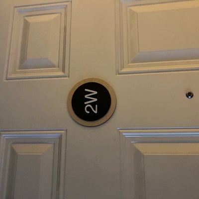 Unit Number Signs, Room Door Numbers, ADA Number Signs, Braille Room ...