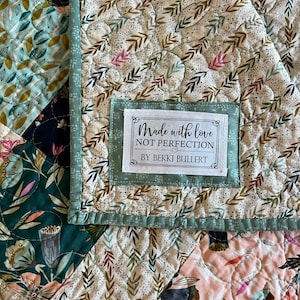 Personalized Quilt Labels Perfect for Wedding, Graduation or Moving ...