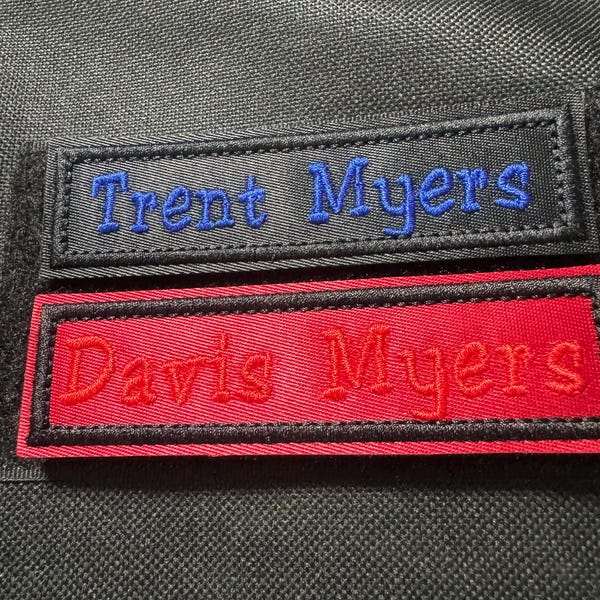 First Responders Flag Patch, Embroidered Iron-on/velcro Hook Badge ...