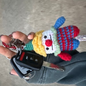 Fish Bone Crochet Keychain Cute Crochet Keychain Fish Bone - Etsy