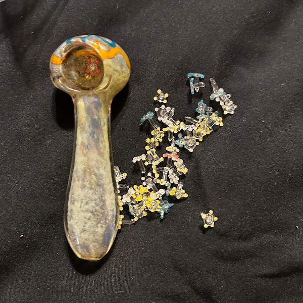 200 Glass Pipe Screen Daisy Pipe Screens - Etsy