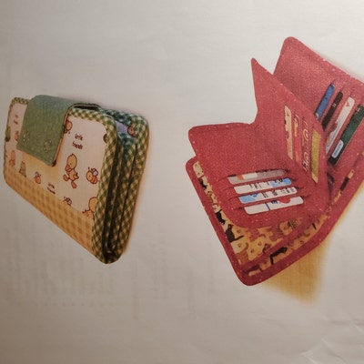 Wallet Sewing Pattern, Checkbook Wallet, Cell Phone, Long Wallet, Bi ...