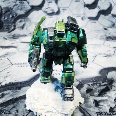 Grizzly Alternate Battletech Mechwarrior Miniature WITH BASE - Etsy