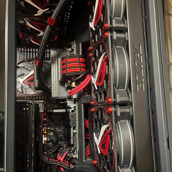 ASUS ROG 120/140mm Fan Grill / 3D Printed - Etsy