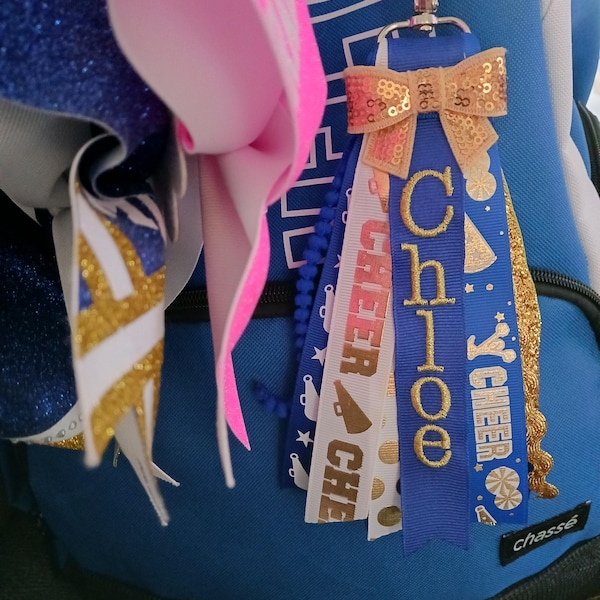 Cheer Zipper Charm/zipper Pull/cheer Bag Tag/cheer Gift/cheer/bag Tag ...