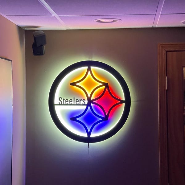 3D Wall Art, Mountain Wall Art, Led Wall Sign, Mountain Wall Vinyl ...