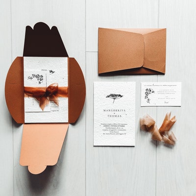 Wedding Fabric Menu Modern Wedding Menu Cards Printed on Cotton - Etsy