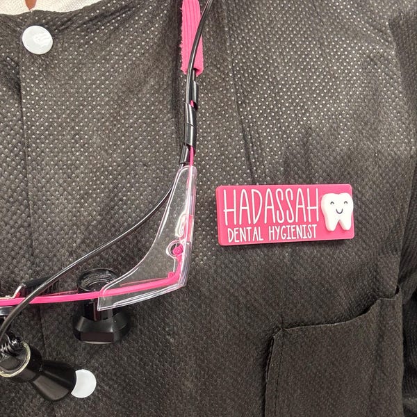Magnetic Name Tag - Radiology, Radiologist, Technician, X-ray, MRI - Etsy