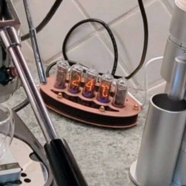 5-tube Levitating Nixie Clock (DIY Kit, Requires Complete Assembly, SMD ...