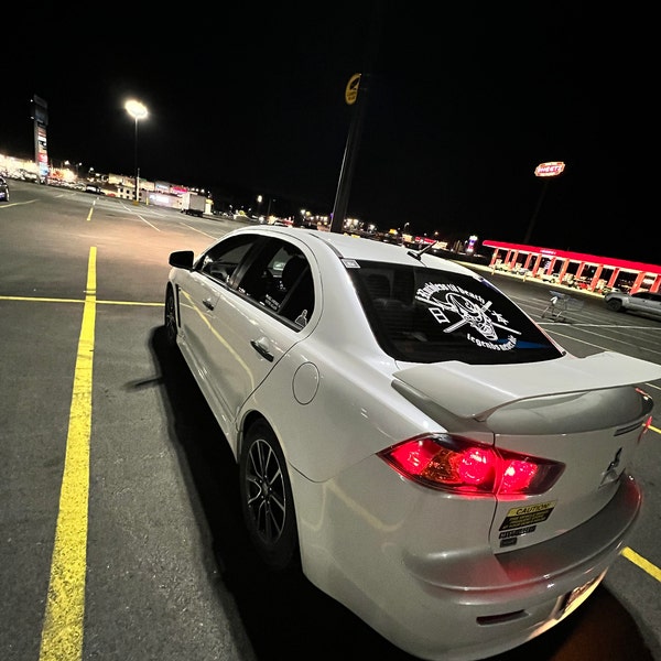 Ruthless Til Death Windshield Rear Window Decal Car Sticker Banner JDM ...