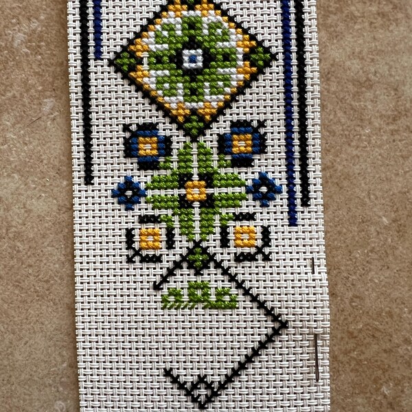 PDF Vintage Floral Embroidery Chart, Vintage Flowers Cross Stitch ...