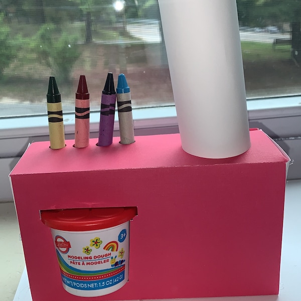 TEMPLATE Play-doh and Crayon Box Mario Bros - Coloring Box - Play Doh ...