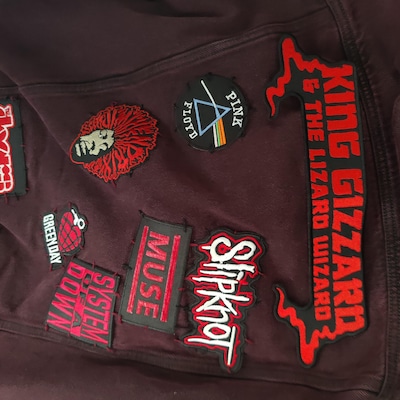 King Gizzard & the Lizard Wizard Patch. Sew on Patch. - Etsy