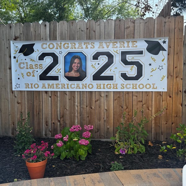 Personalized Graduation Banner - Graduation Party Decorations ...