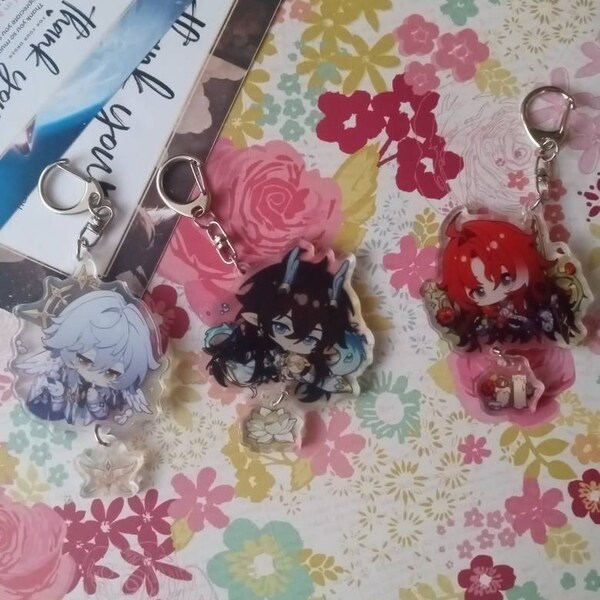 Honkai Star Rail 4 Mini Standee, Unique Design, HSR Acrylic Stand, HSR ...