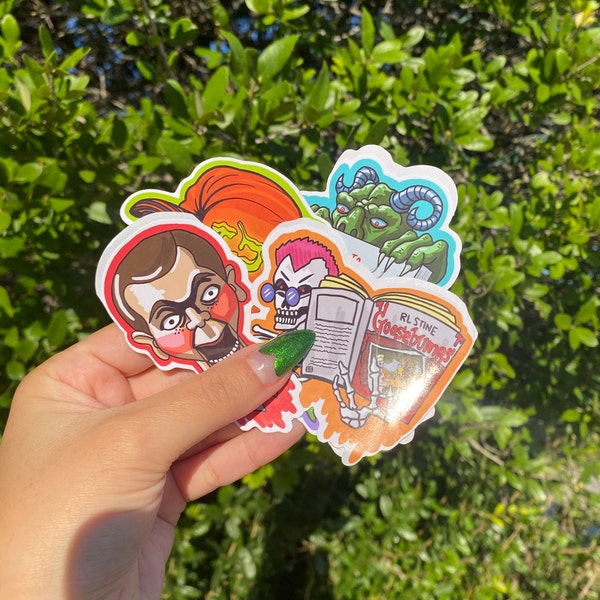 The Goosebumps Sticker Pack - Etsy
