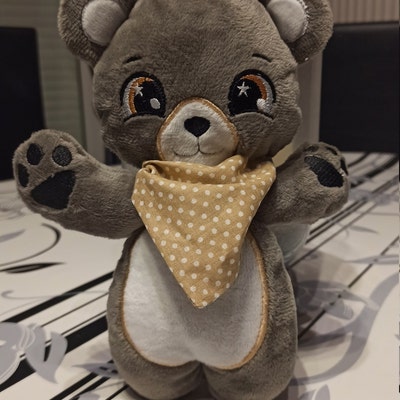 Embroidery File, PLUSH BEAR, 13x18cm Frame With a Few Small Seams in ...