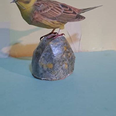 Template Papercraft Flycatcher in Flight. - Etsy