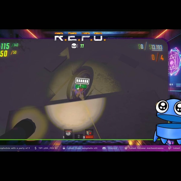 ANIMATED Emote | Lizard Hitting Button Emote | 3 Versions, Twitch ...