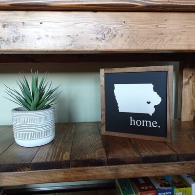 State Home Sign / All States Available - Etsy